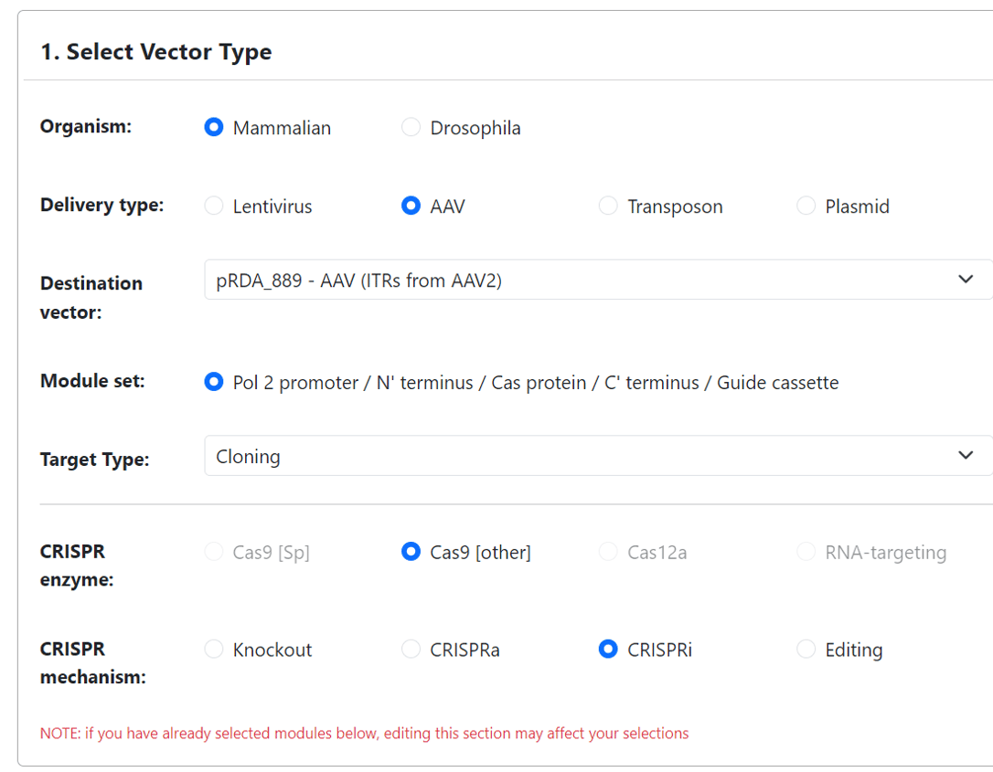 Making CRISPR Plasmids Using Fragmid